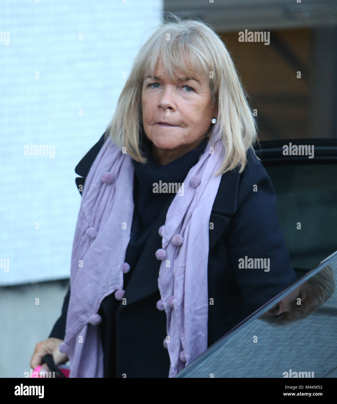 Linda Robson outside ITV Studios Featuring: Linda Robson Where: London ...