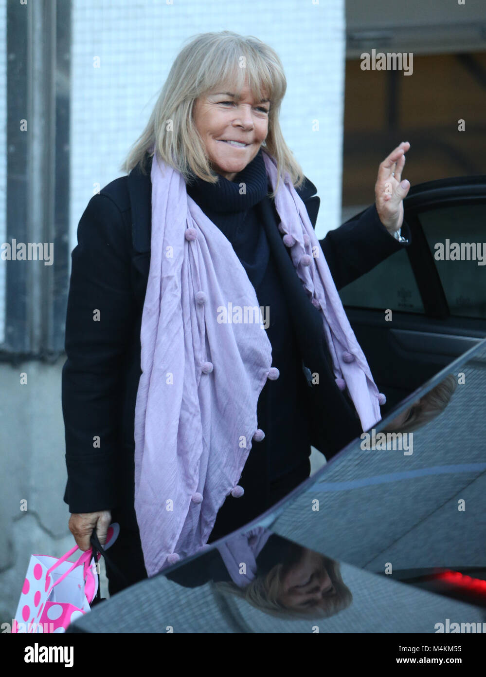 Linda Robson outside ITV Studios Featuring: Linda Robson Where: London ...