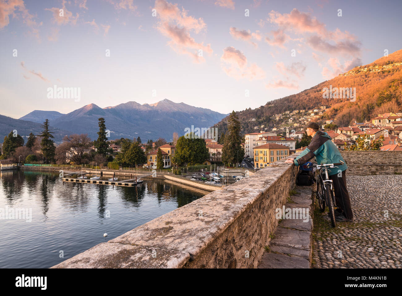 Harbor lake maggiore hi-res stock photography and images - Alamy