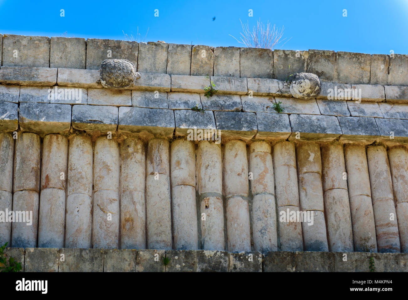 Casa de las Tortugas, House of Turtles, ancient Mayan city of Uxmal ...