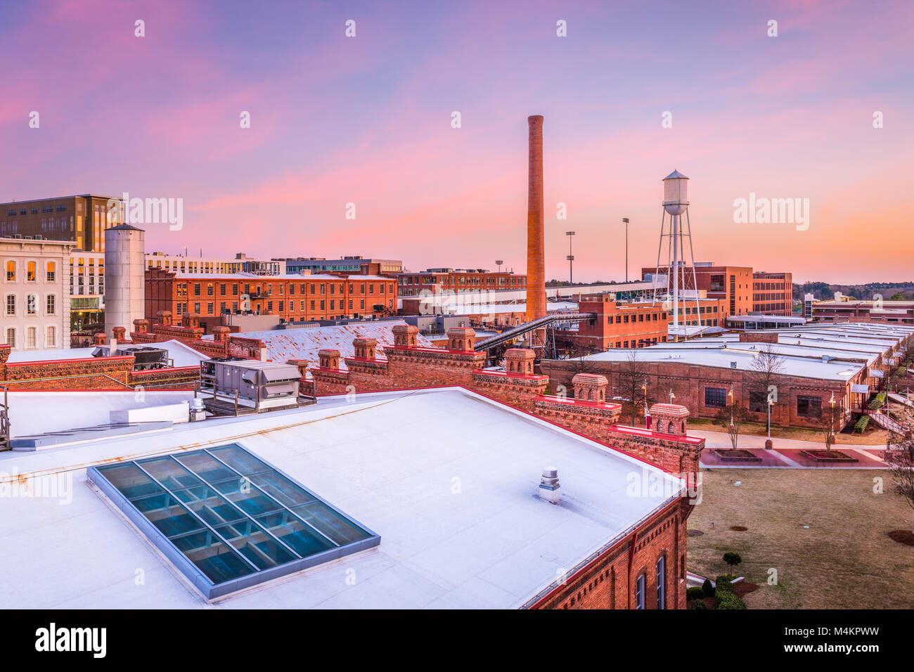 Durham, North Carolina, USA Skyline Stock Photo - Alamy