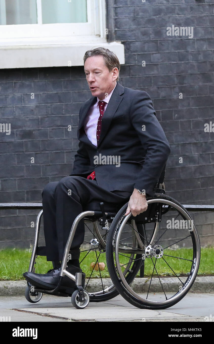 BBC's security correspondent Frank Gardner arrives at Downing Street ...