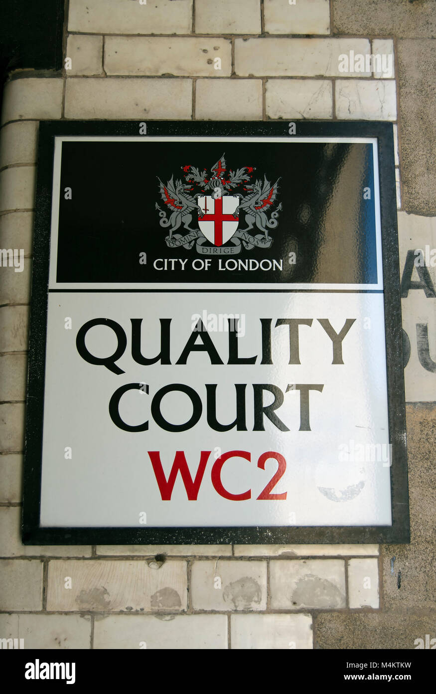 City of london street names hi-res stock photography and images - Alamy