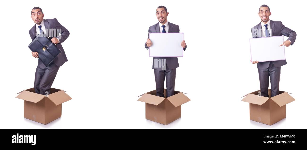 Thinking out of box concept Stock Photo - Alamy