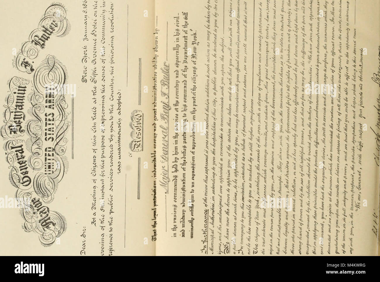 Major-General Benj. F. Butler's 1892 autobiography reflects on his ...