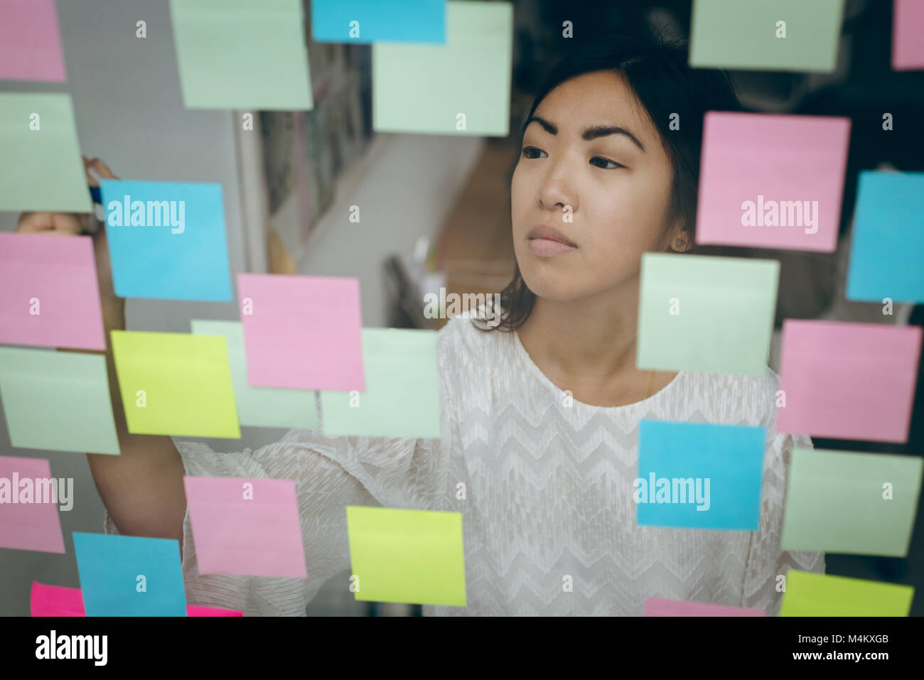 Sticky notes wall hi-res stock photography and images - Alamy