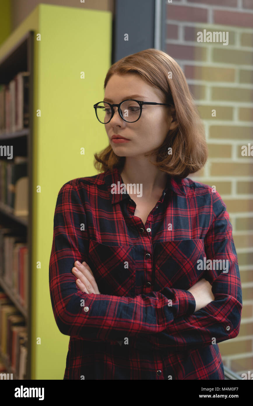 Woman crossed arms hi-res stock photography and images - Alamy