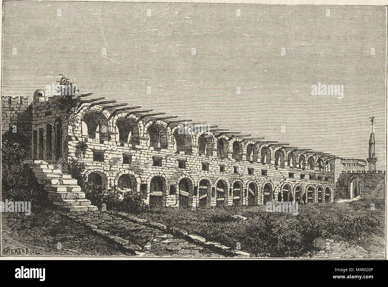 Barracks of the Knights of Rhodes Stock Photo - Alamy