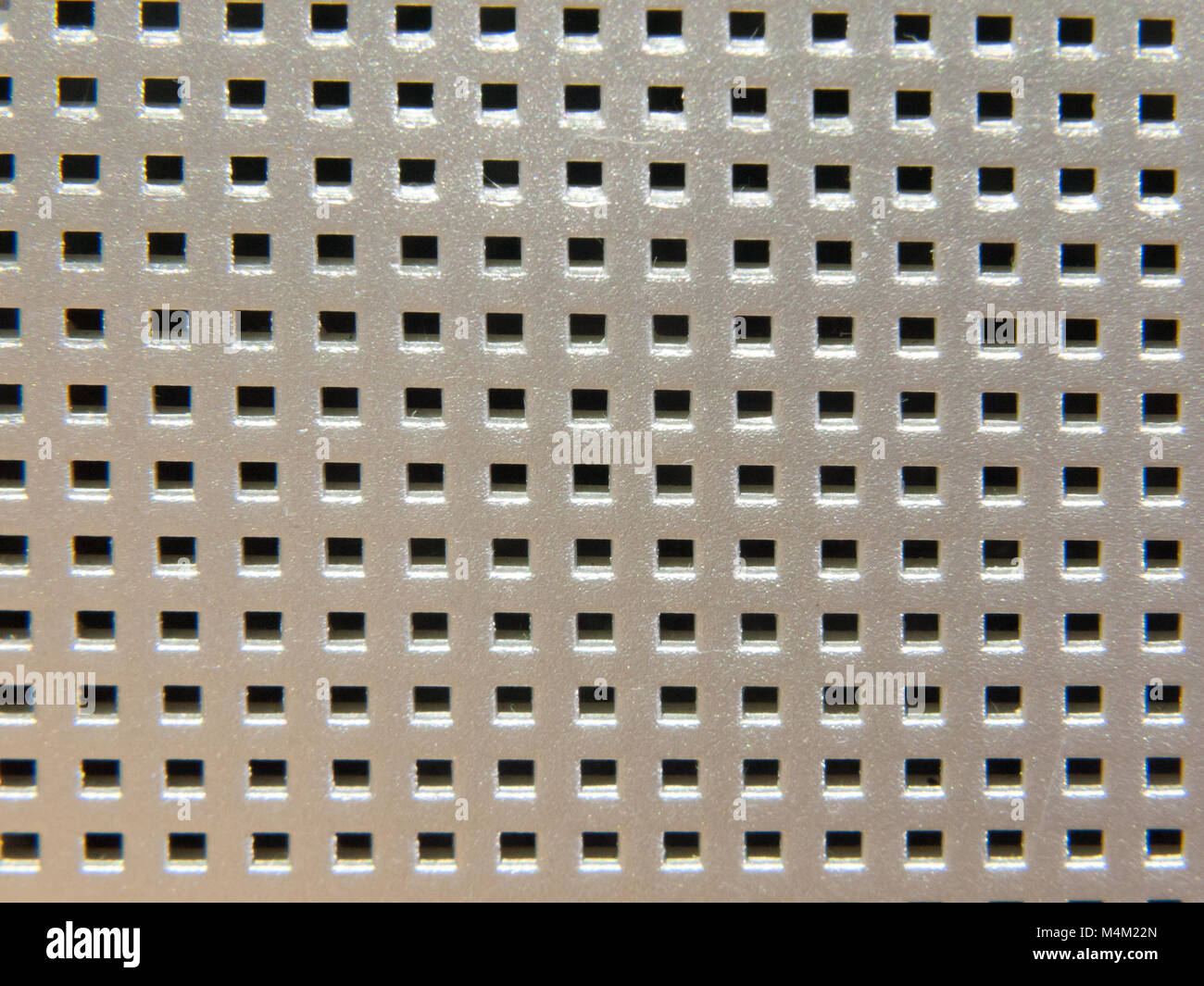 metal radio iron grid up close detail Stock Photo - Alamy