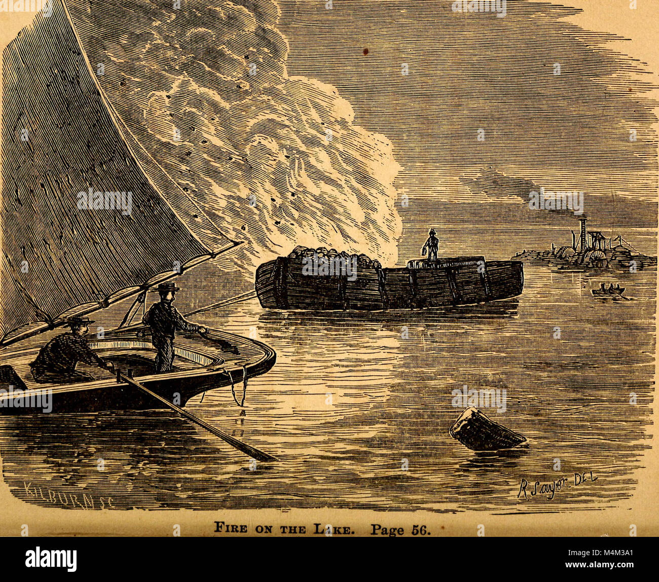 Bear and forbear, or, The young skipper of Lake Ucayga (1870 ...