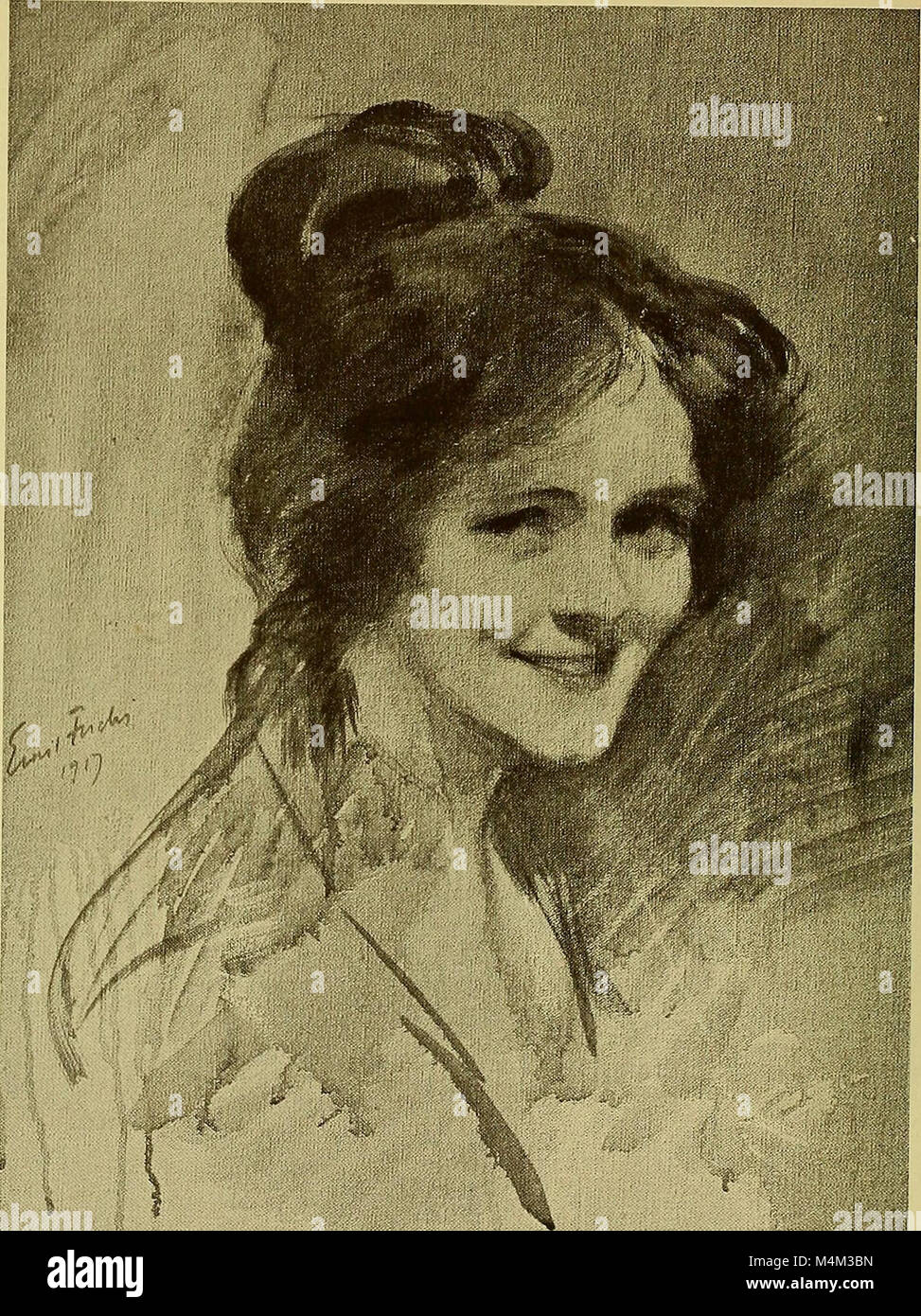 'Beatrix' by Emil Fuchs is an artistic work featuring detailed ...