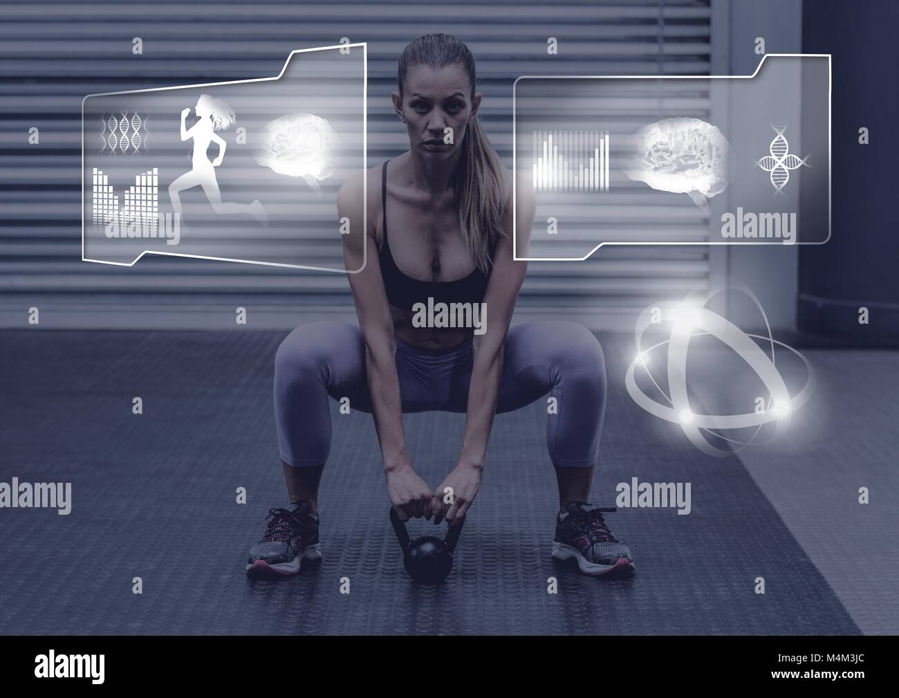 Athletic interface hi-res stock photography and images - Alamy