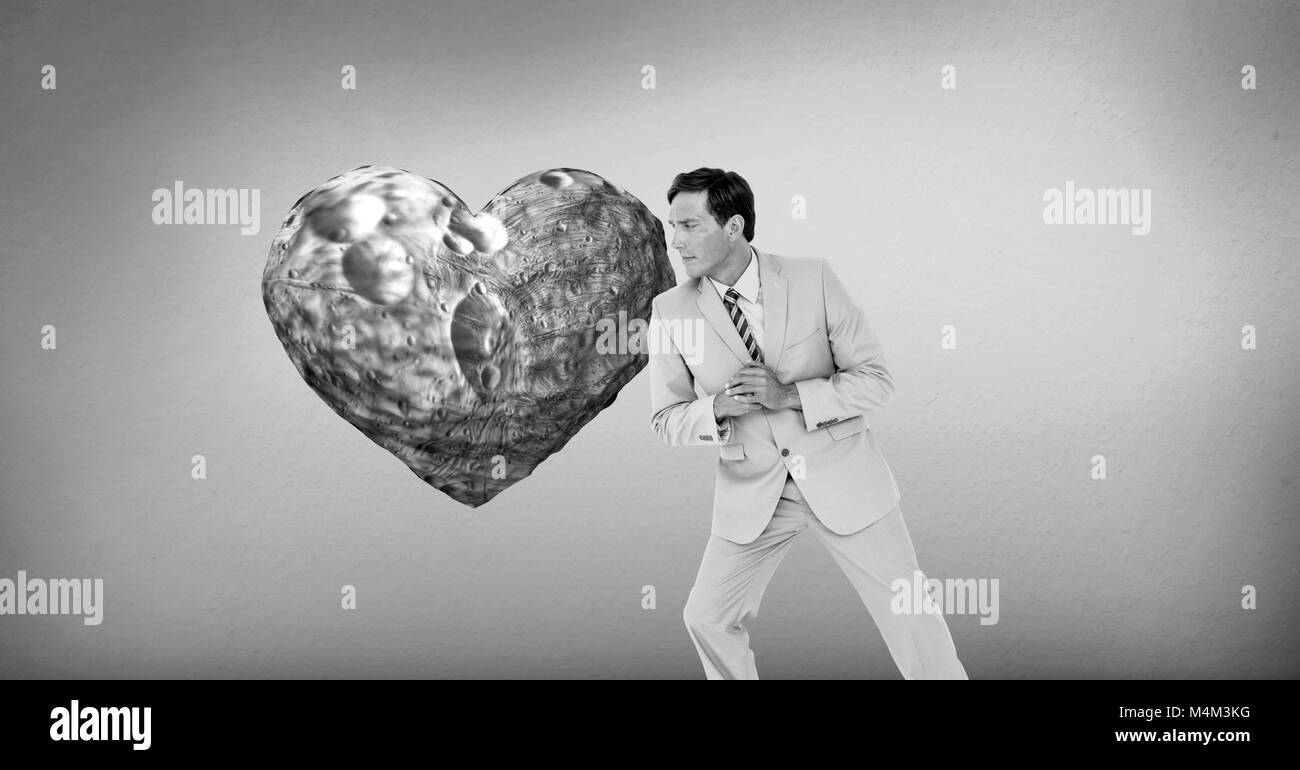 Businessman heart hi-res stock photography and images - Alamy