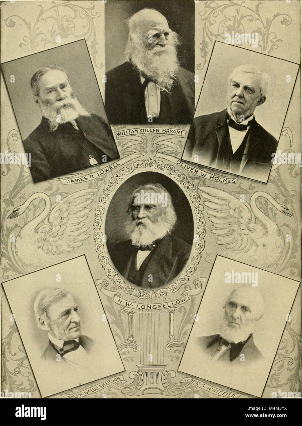 This 1901 work showcases the lives and portraits of American authors ...