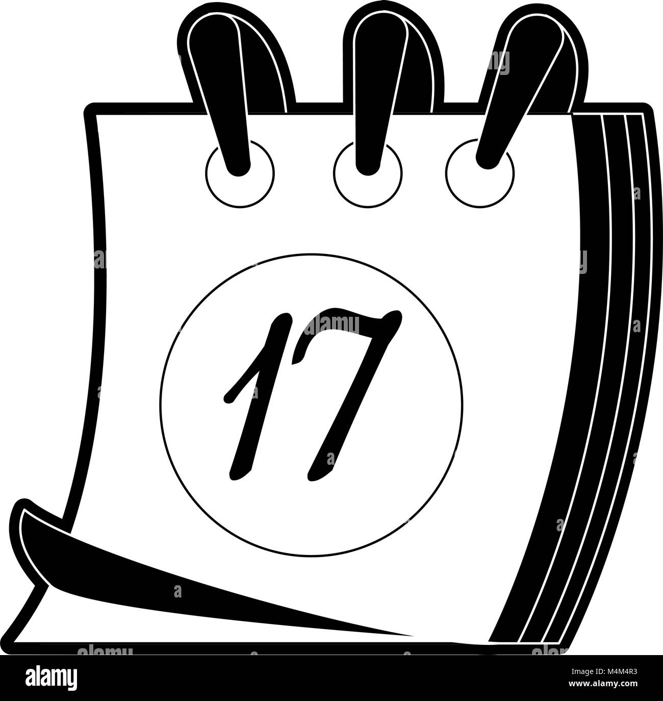 17 calendar Black and White Stock Photos & Images - Alamy
