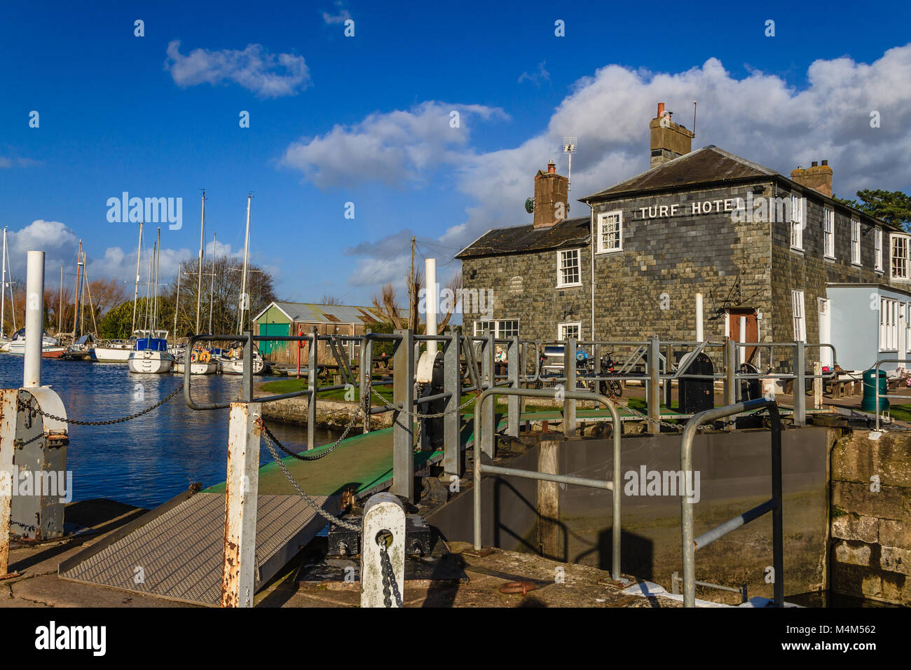 Turf hotel exe estuary hi-res stock photography and images - Alamy