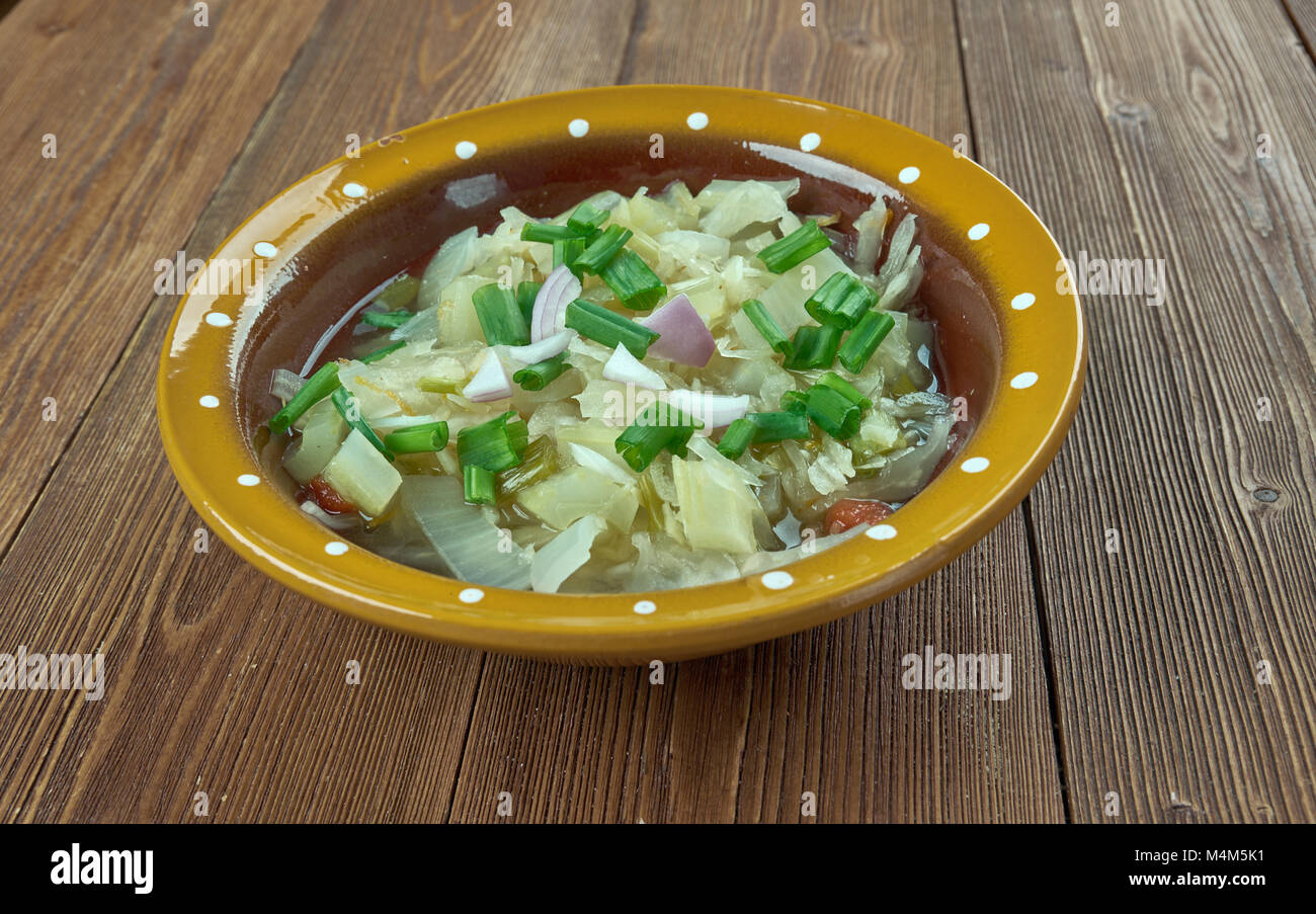 Romanian vegetable soup hi-res stock photography and images - Alamy