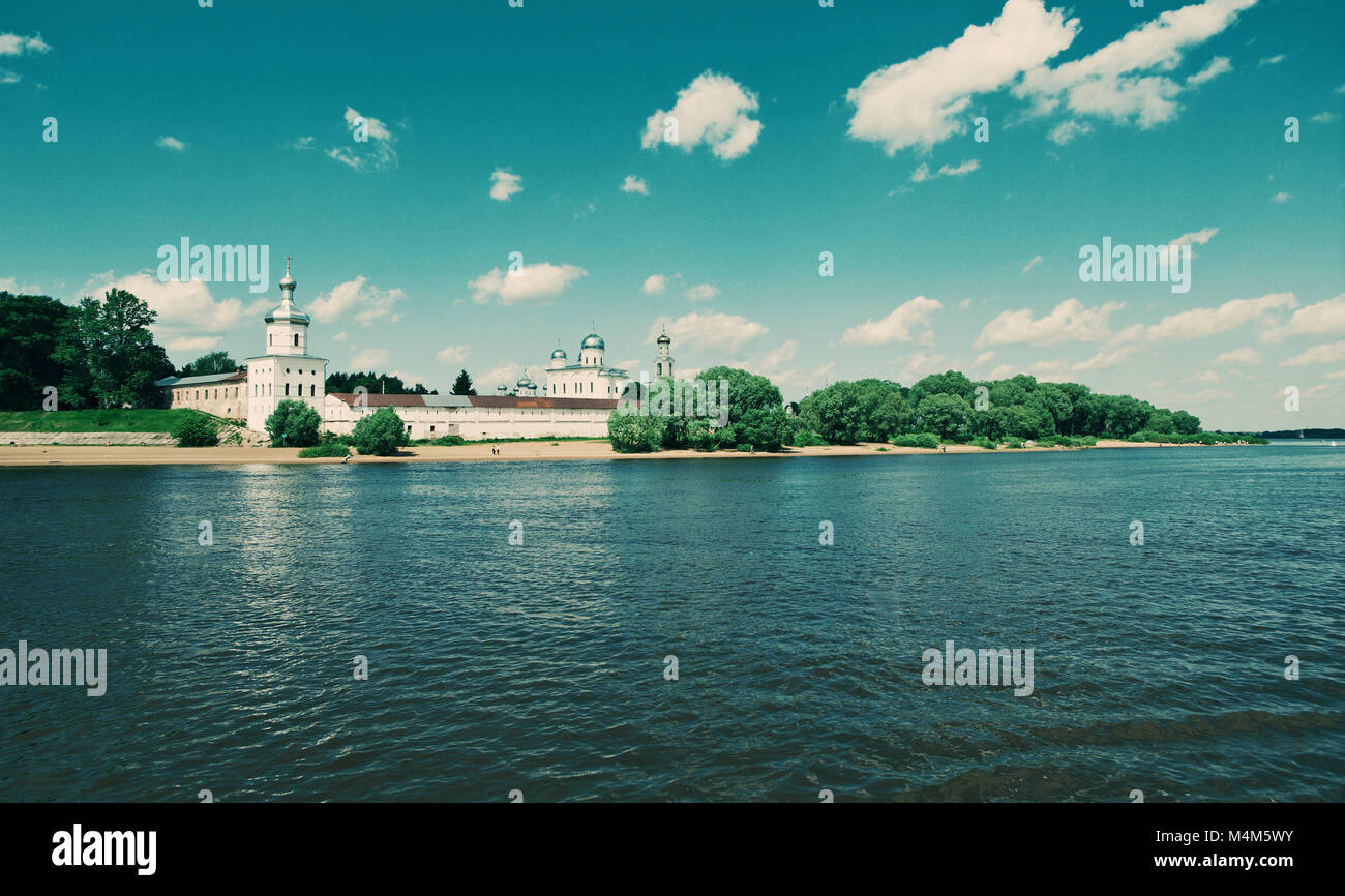 St georges yuriev monastery veliky hi-res stock photography and images ...