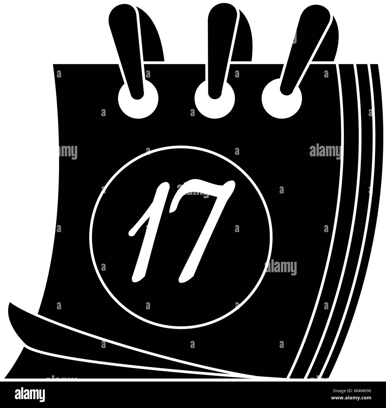 17 calendar Black and White Stock Photos & Images - Alamy