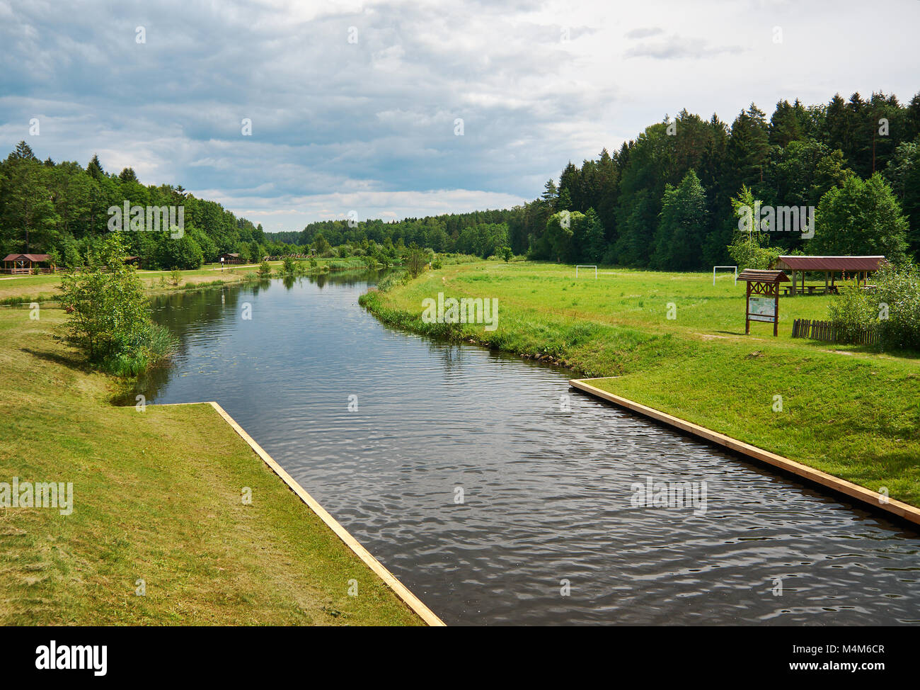 Augustow Canal Poland, Belarus Stock Photo - Alamy