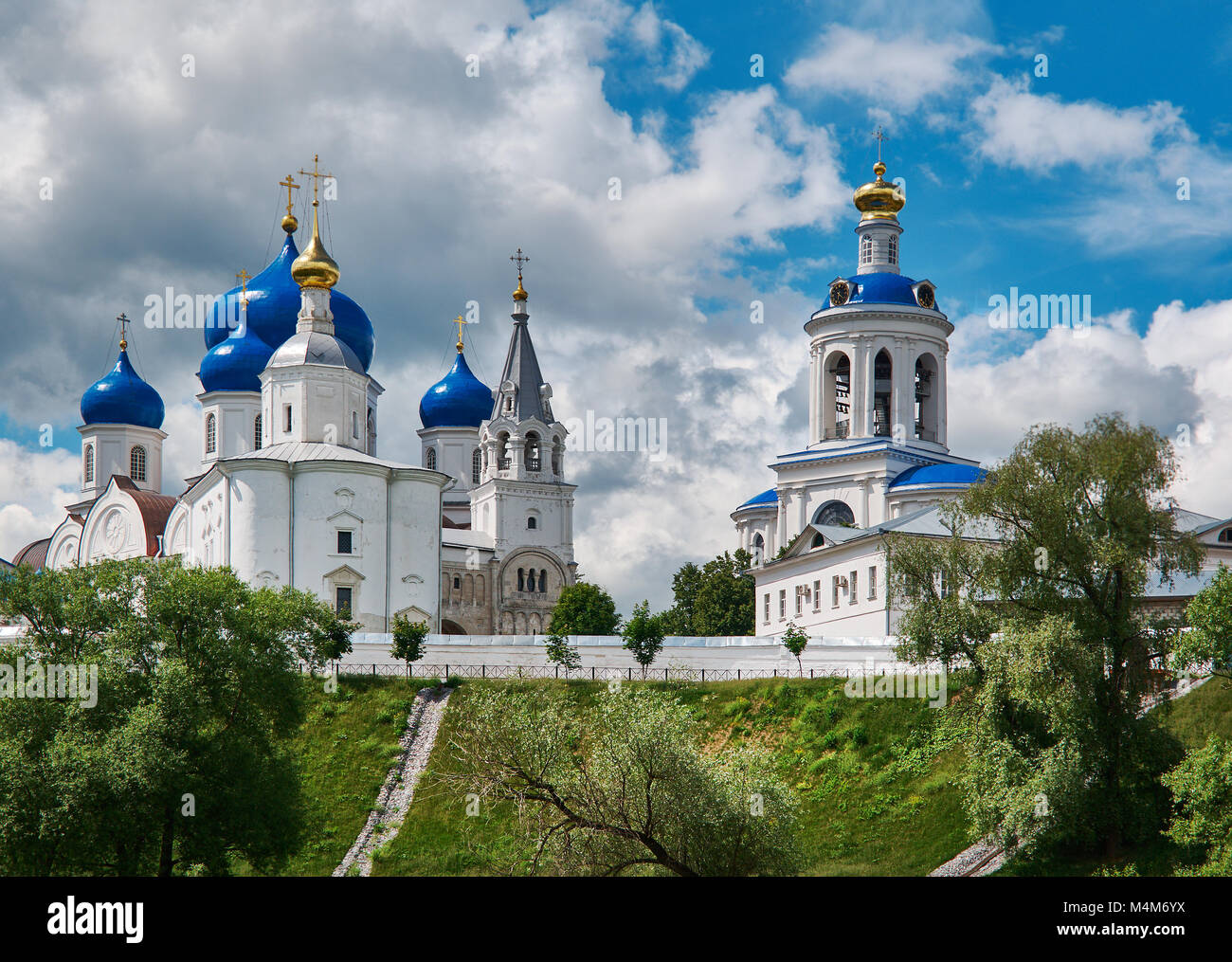 Orthodox monastery in Bogolyubovo Stock Photo - Alamy