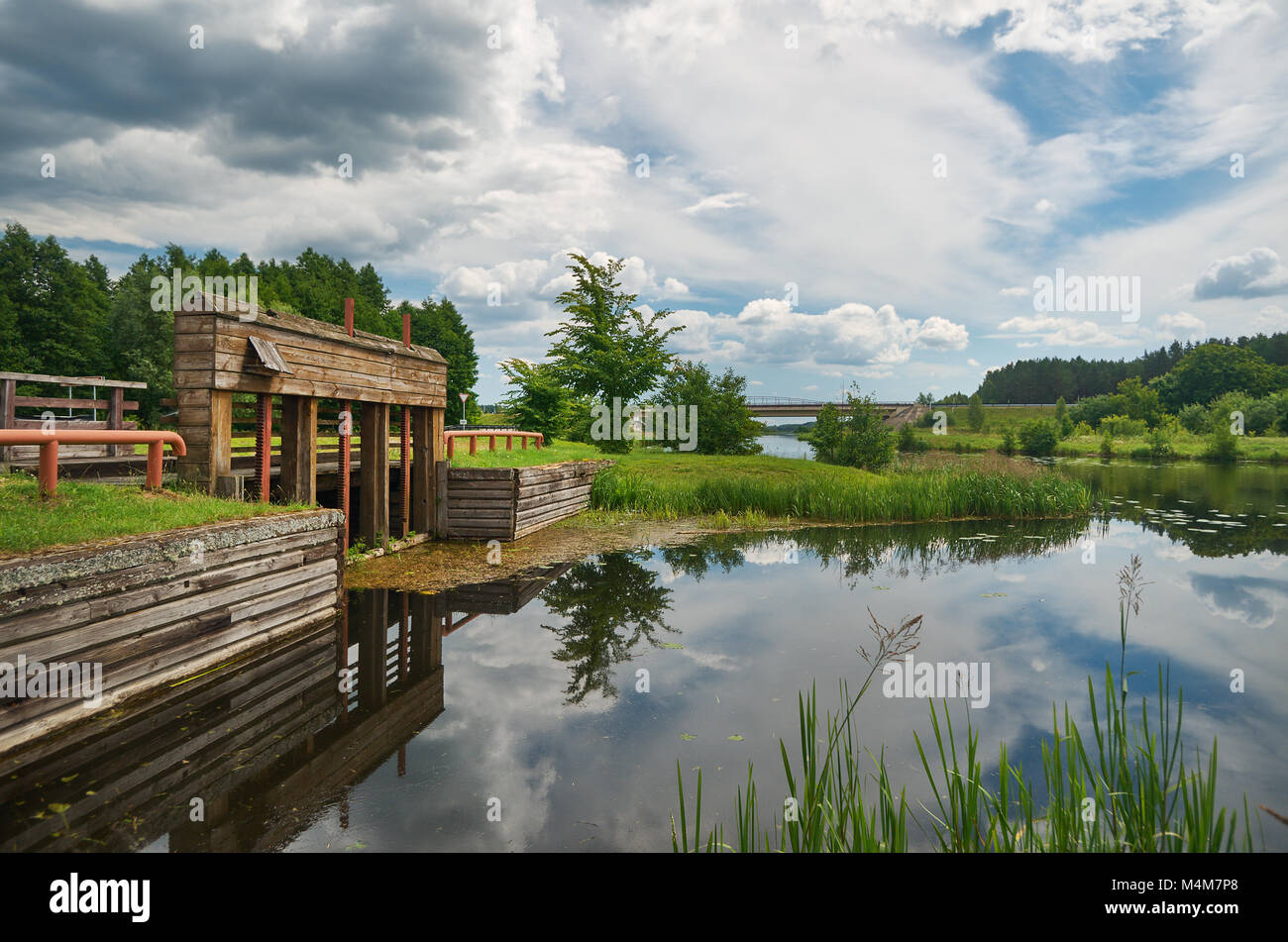 Poland water canal hi-res stock photography and images - Alamy