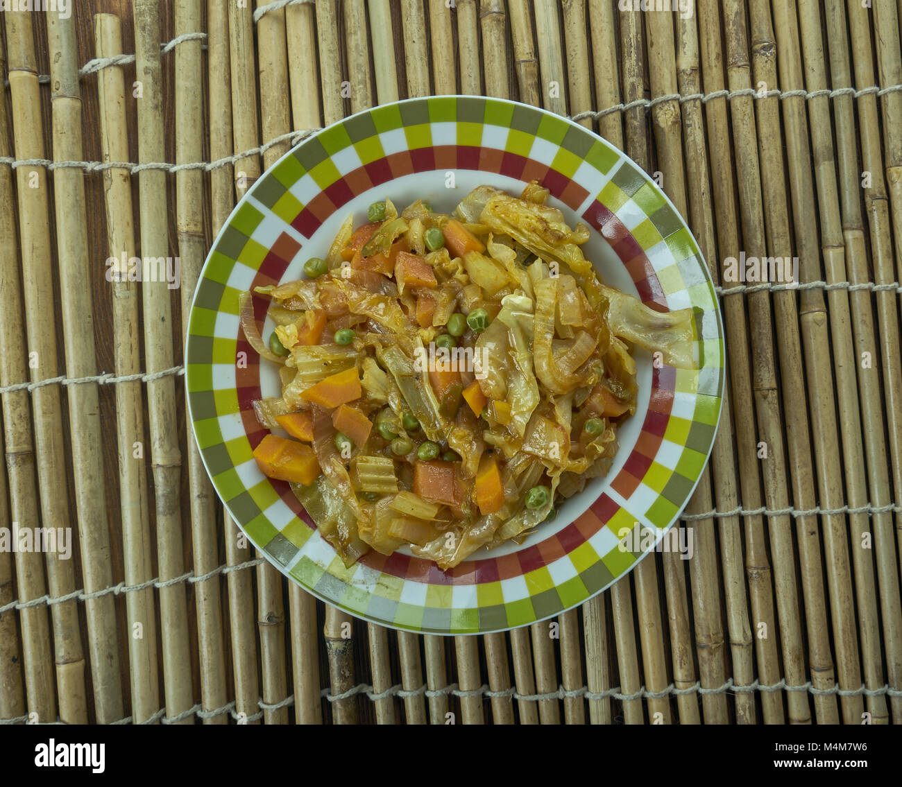 Mixed vegetable Sabzi Stock Photo - Alamy
