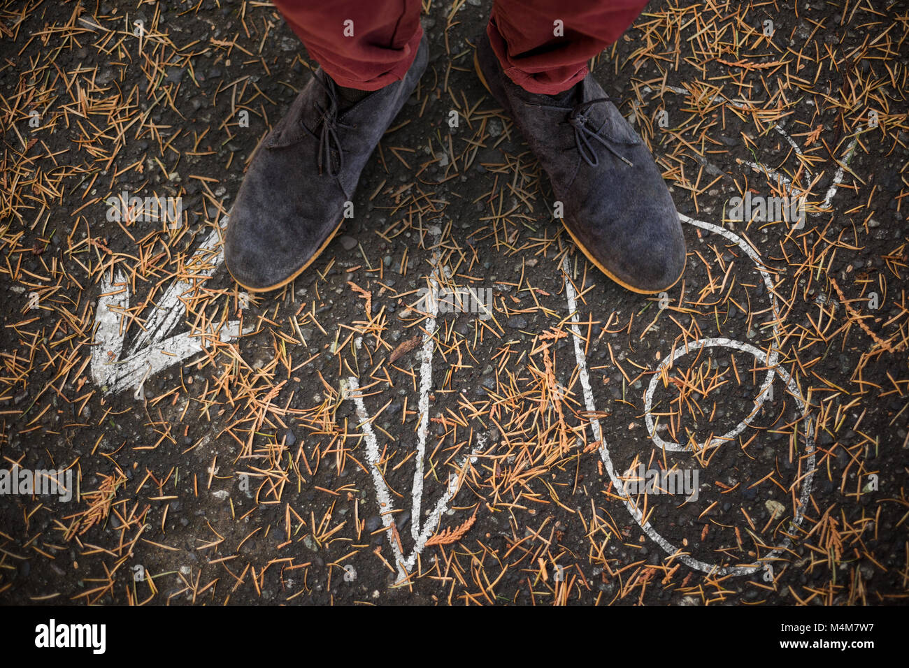 Human figure and the land hi-res stock photography and images - Alamy