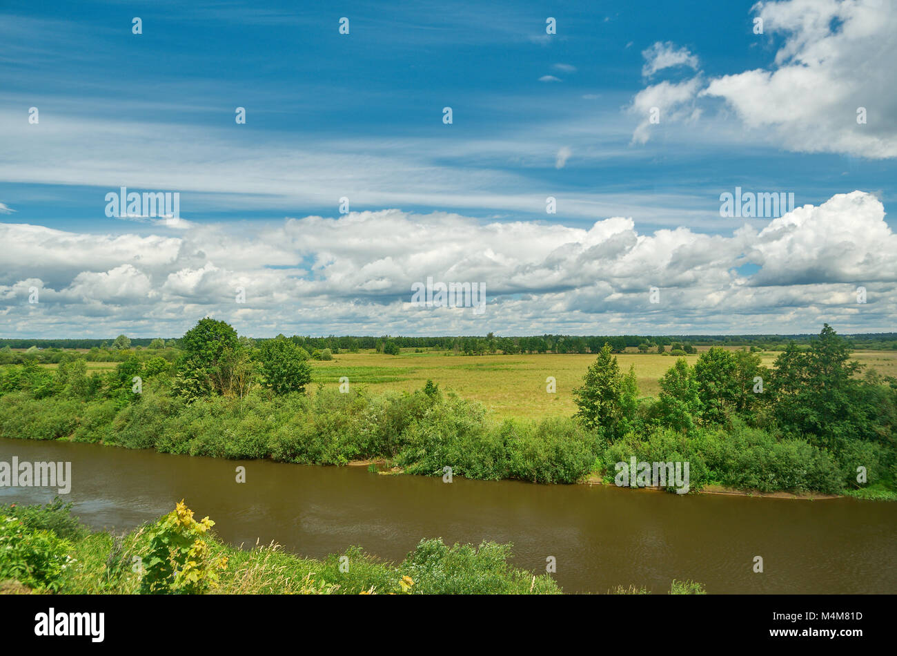 River Neman , Belarus Stock Photo - Alamy