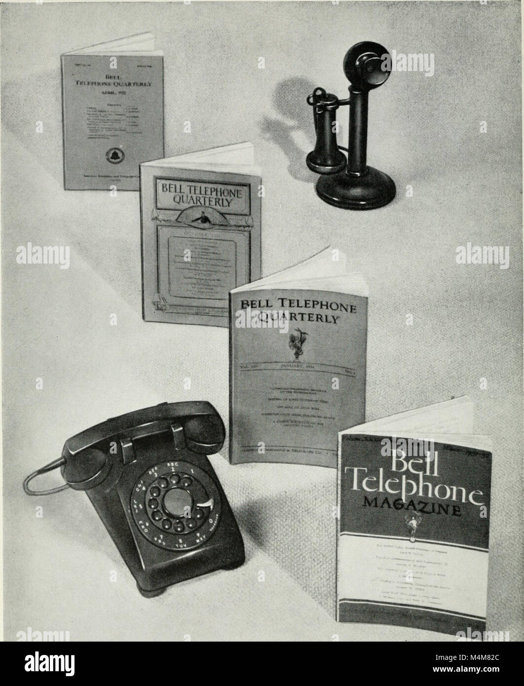 The Bell Telephone Magazine (1922) focuses on advancements in ...