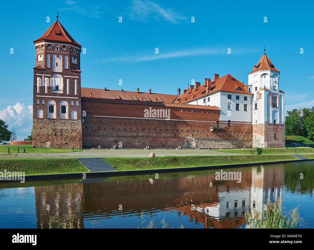 Mir Castle Complex. Belarus Stock Photo - Alamy