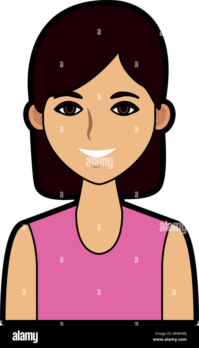 Beautiful woman cartoon Stock Vector Image & Art - Alamy