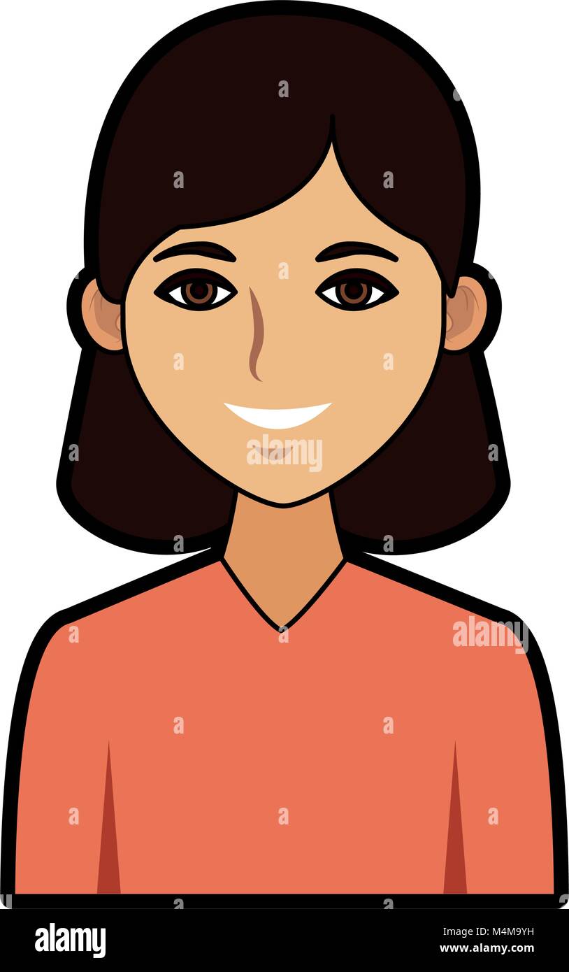 Beautiful woman cartoon Stock Vector Image & Art - Alamy