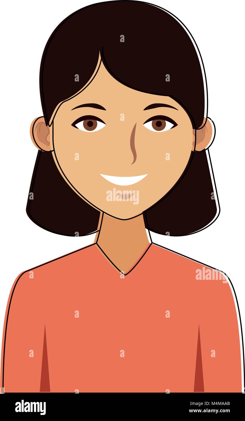 Beautiful woman cartoon Stock Vector Image & Art - Alamy