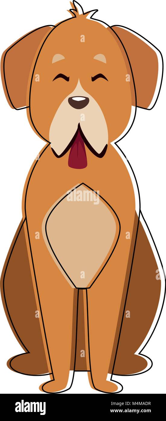 Dog pet cartoon Stock Vector Image & Art - Alamy