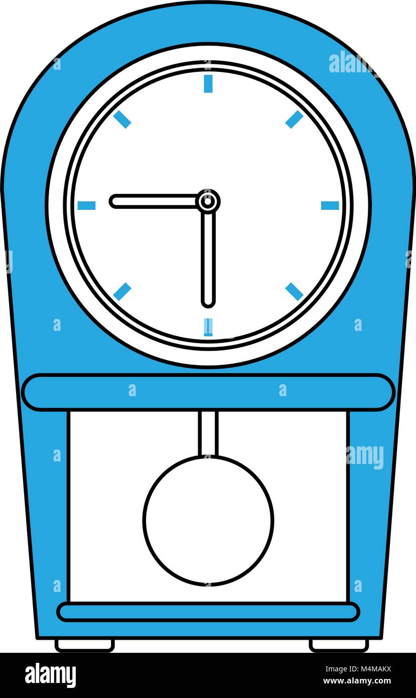 Blue pendulum Stock Vector Images - Alamy
