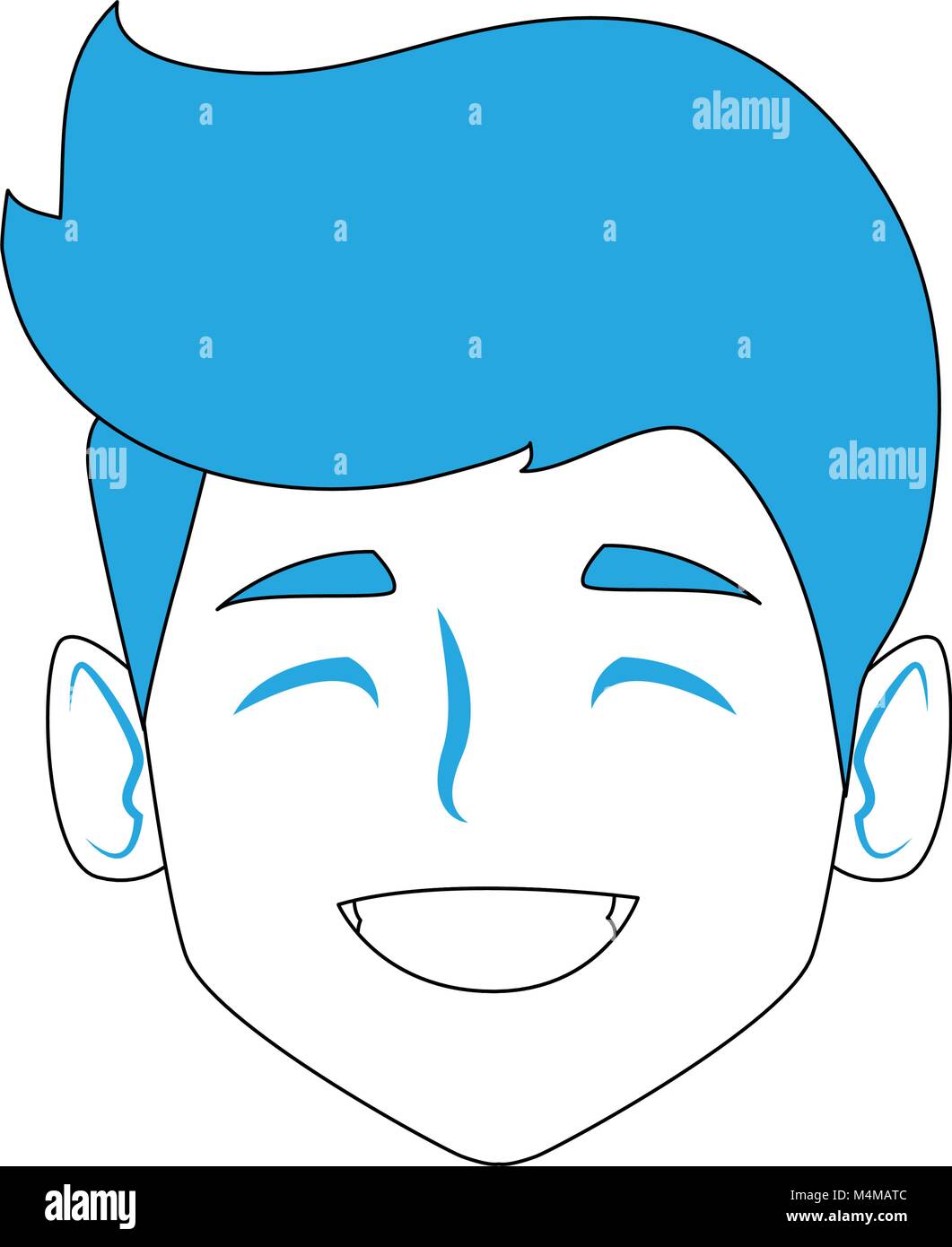 Man smiling cartoon Stock Vector Image & Art - Alamy