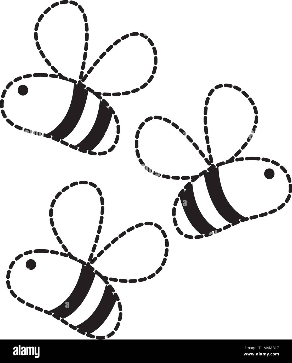 Dotted bee fly hi-res stock photography and images - Alamy