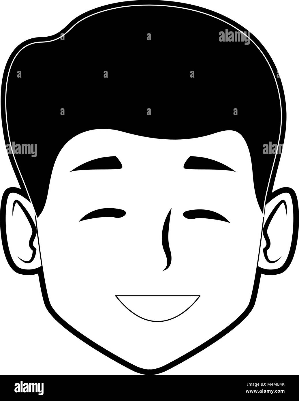Man smiling cartoon Stock Vector Image & Art - Alamy