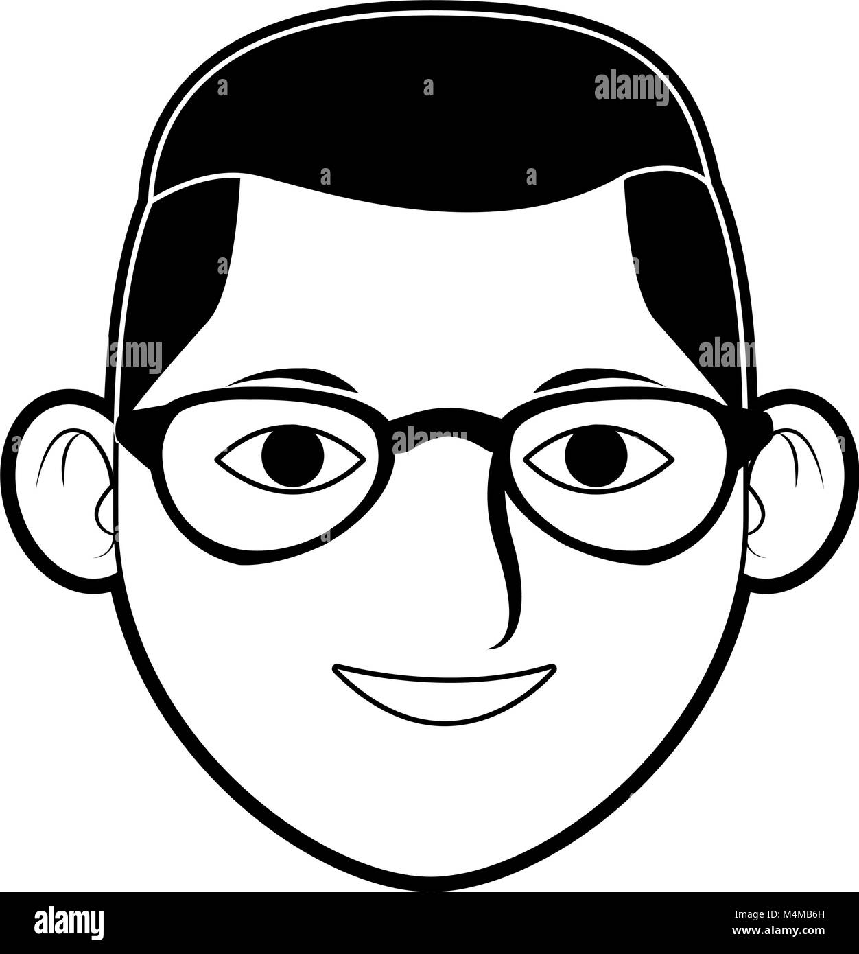 Man smiling cartoon Stock Vector Image & Art - Alamy