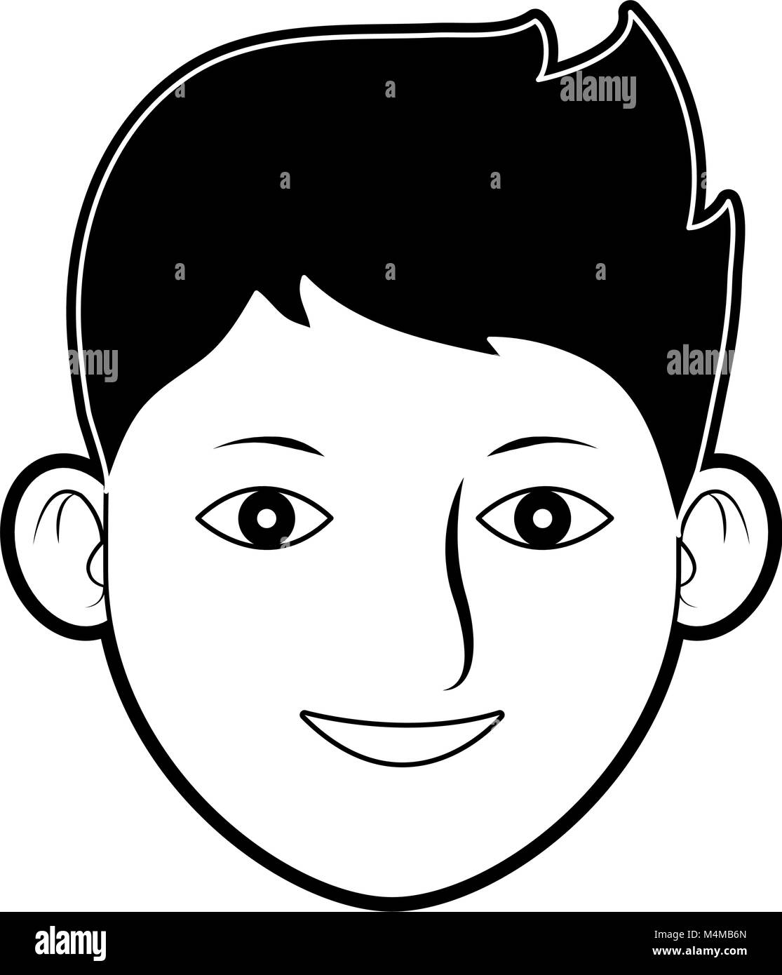 Man smiling cartoon Stock Vector Image & Art - Alamy