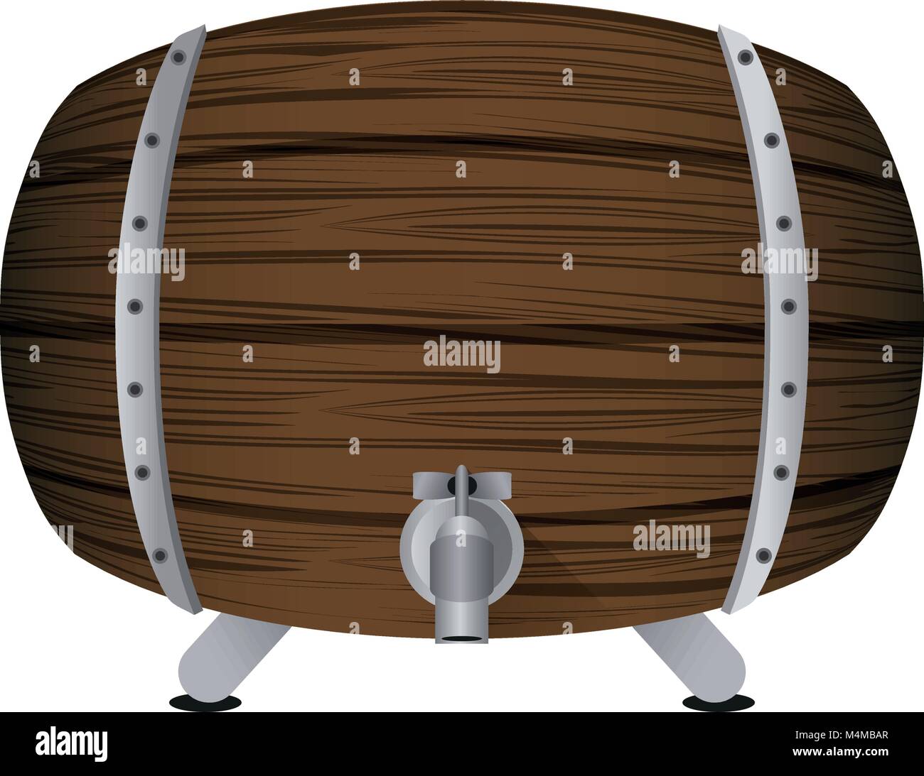 Old Wooden Beer Barrel Stock Photos & Old Wooden Beer Barrel Stock ...