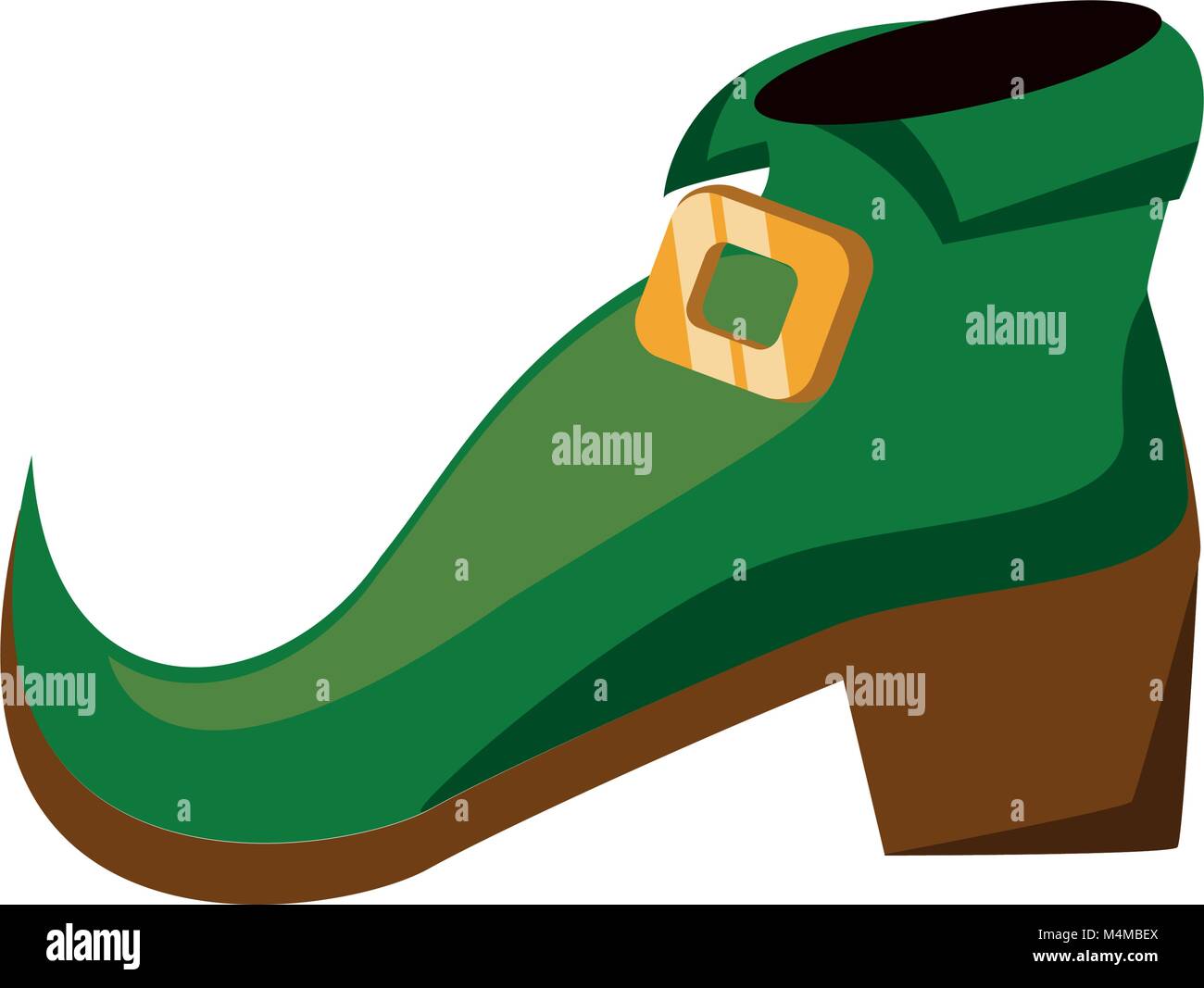 Elf Boot Stock Vector Images - Alamy