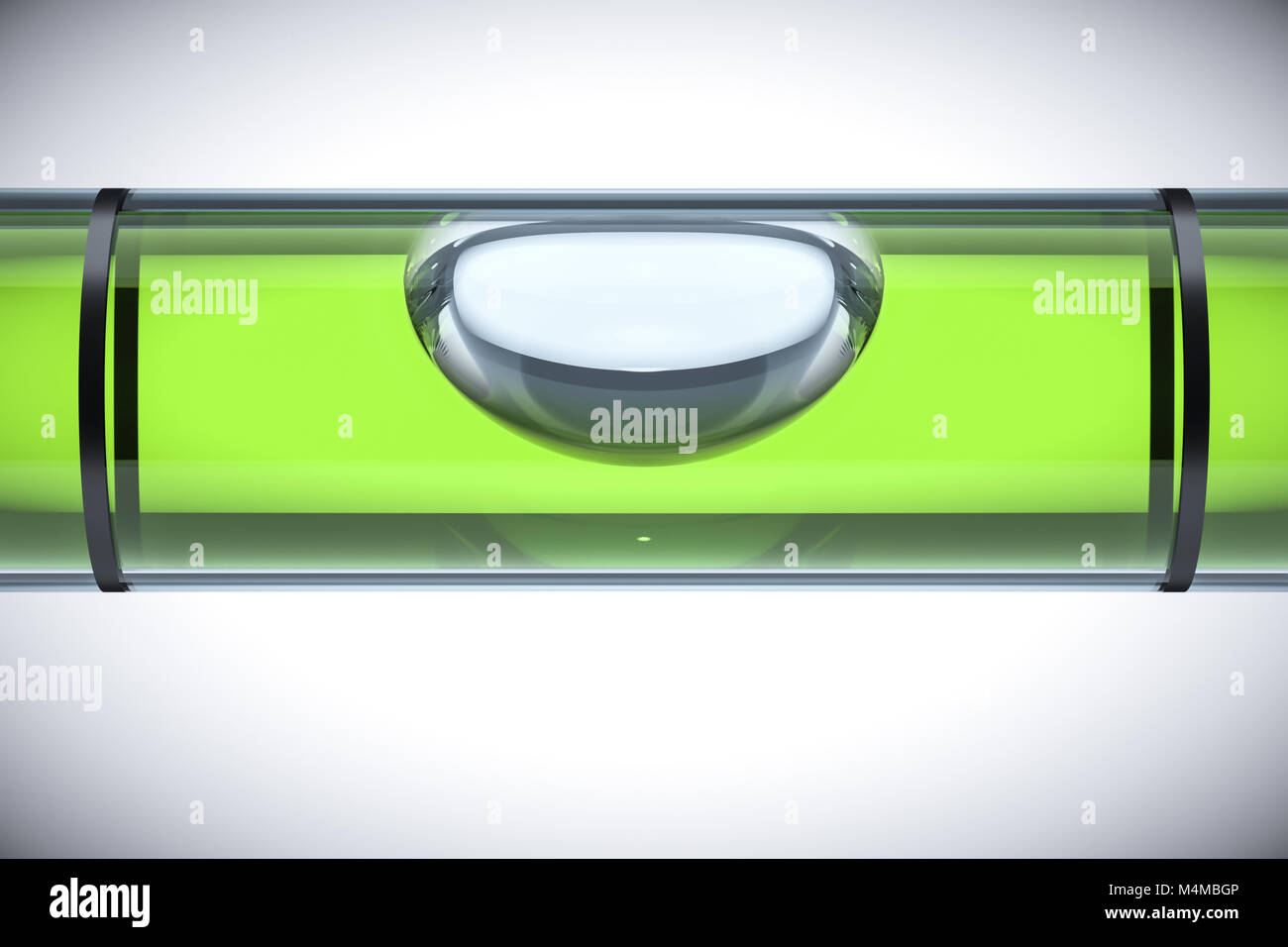 green spirit level Stock Photo - Alamy