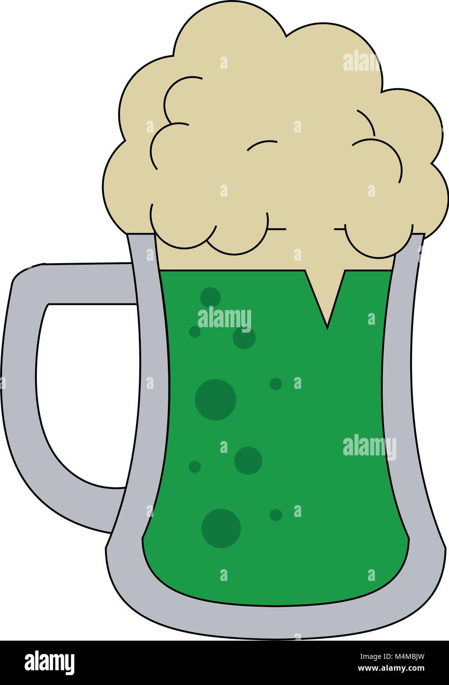 Irish green beer Stock Vector Image & Art - Alamy