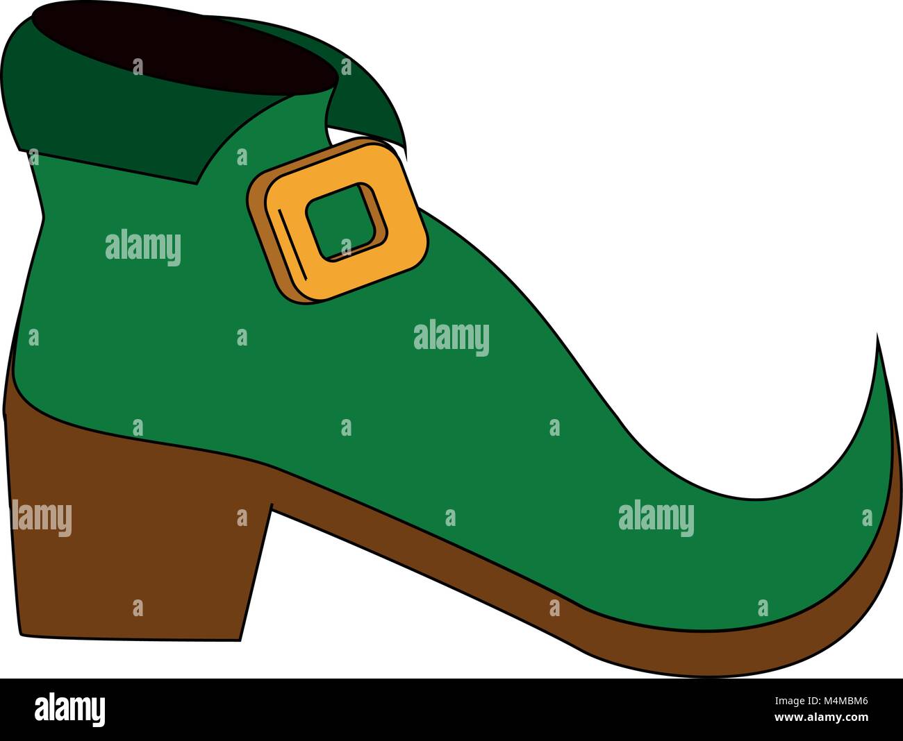 Elf boot symbol Stock Vector Image & Art - Alamy