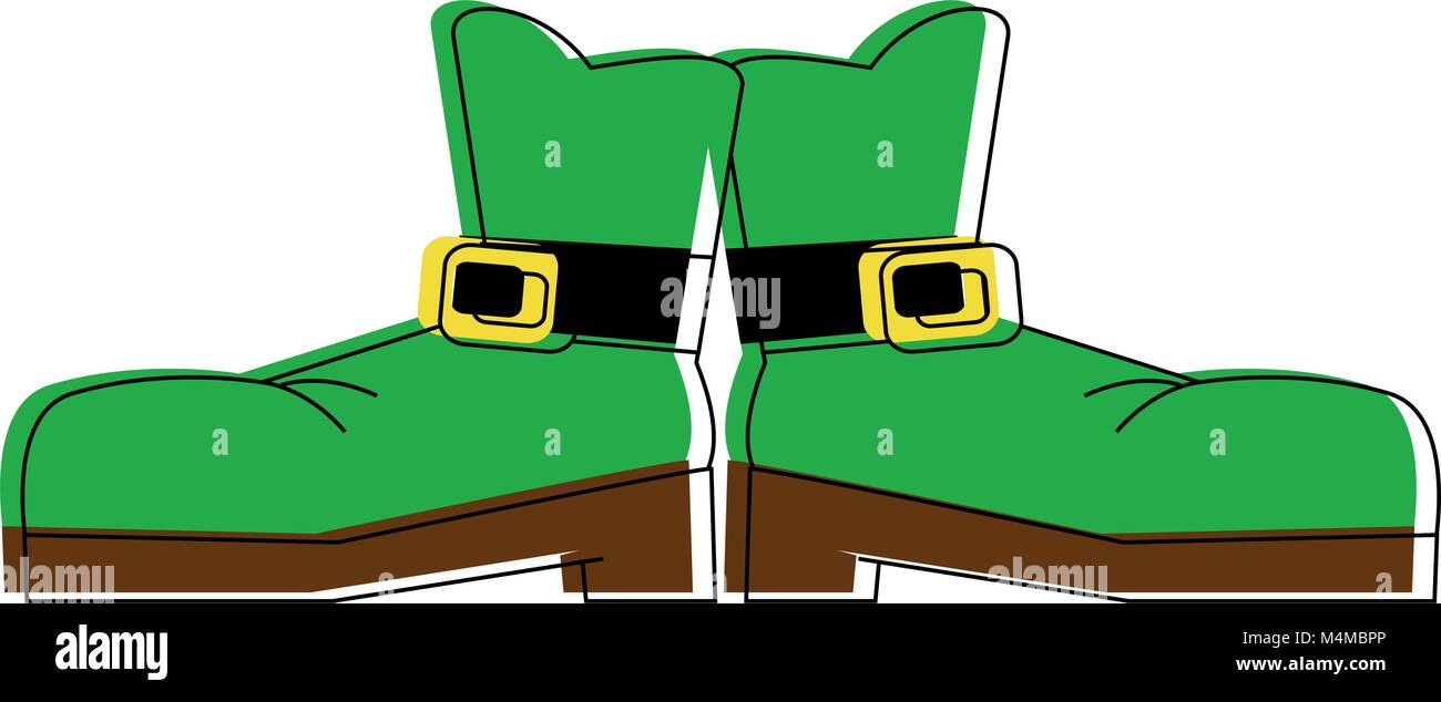 Elf boots Stock Vector Images - Alamy