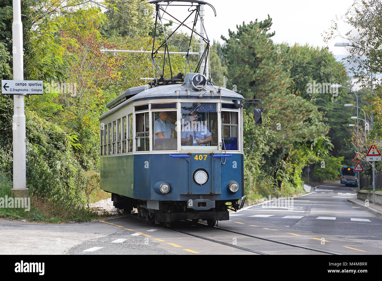 Opicina trieste tramway hi-res stock photography and images - Alamy