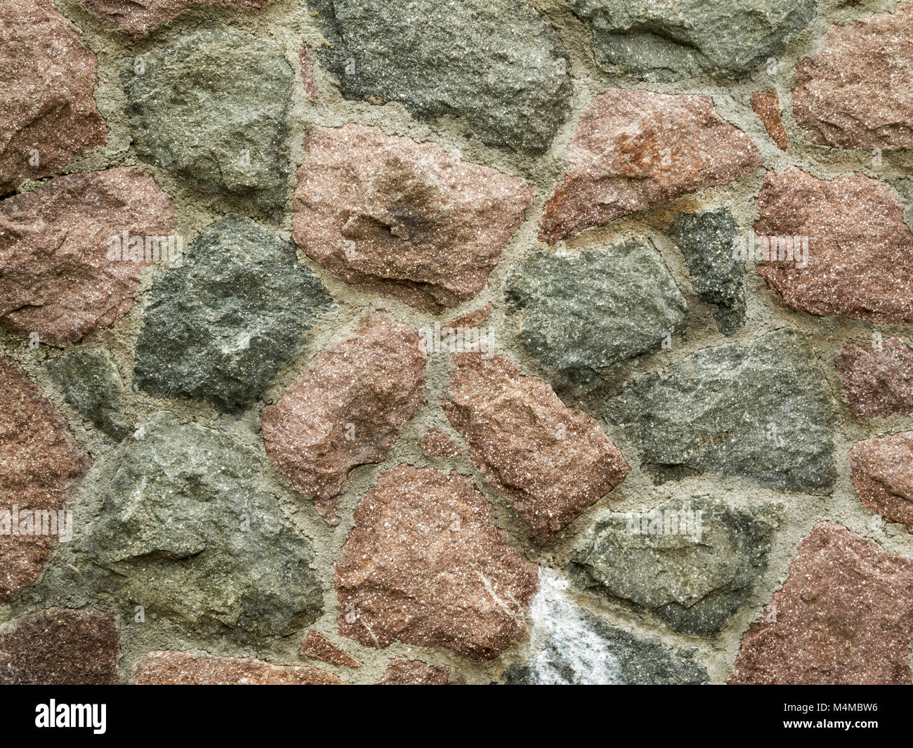 Natural stone wall Round Stock Photo - Alamy