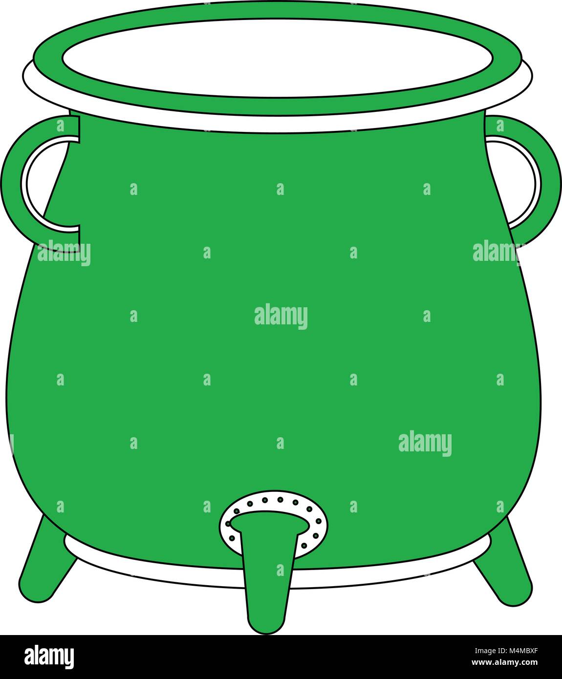 Empty pot isolated Stock Vector Image & Art - Alamy